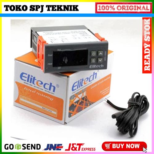 Jual Elitech ETC-200+ Thermostat ETC200+ Termostat Temperature Controller - Jakarta Barat ...