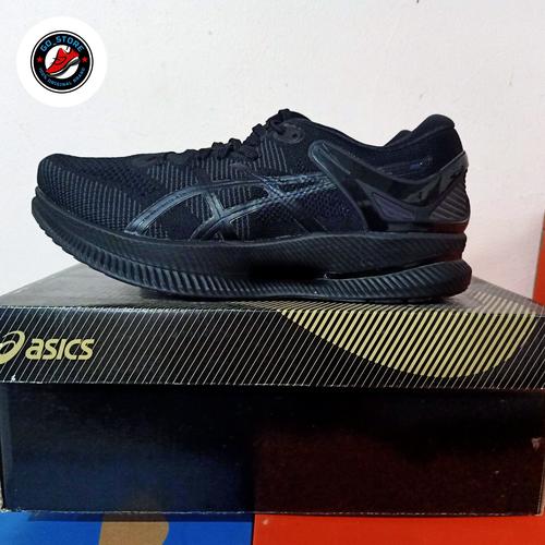 Promo SEPATU LARI PRIA ASICS METARIDE BLACK/BLACK ORIGINAL - Kota Depok ...