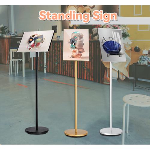 Jual Standing Frame A3/A4 Floor Standing Papan Akrilik Adjustable ...