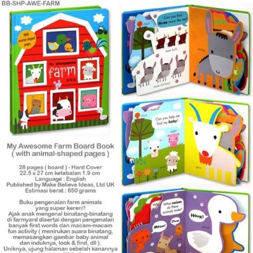 Jual ( :-: ) Special ( :-: ) My Awesome Book Alphabet Counting Farm ...