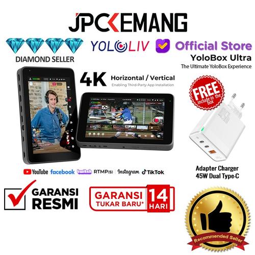 Promo YoloLiv YOLOBOX ULTRA Multi-Camera Live Streaming Portable ...