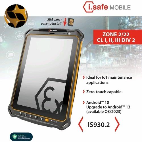Jual ISAFE IS930.2 Tablet Intrinsically Safe Atex Zone 2 RIVAL ECOM Tab ...
