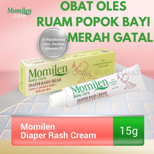 Jual Momilen Diaper Rash Baby Care Salep Ruam Bayi Krim Ruam Popok Bayi ...