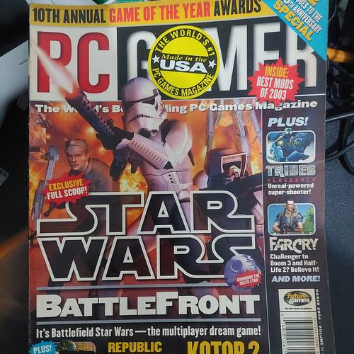 Jual Majalah Game PC Gamer cover Star wars Battlefront - Kota Bandar ...