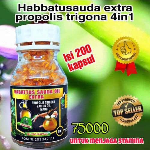 Jual Habbats Habbatussauda Murni 200 Kapsul | Habbat's ORIGINAL - Kab ...