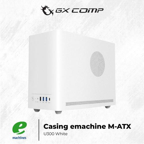 Jual Casing emachine gadget U300W - White | MATX Case - Kota Bandung ...