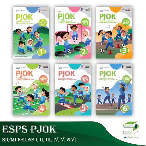 Promo PJOK UNTUK SD/MI KELAS 1 2 4 5 MERDEKA - MASRIAN DKK ERLANGGA - KELAS 6 - Jakarta Pusat ...