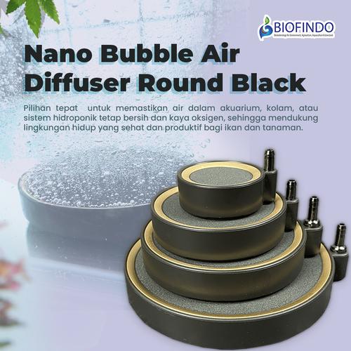 Promo Fishco Aquatic Airstone Micro Bubble Air Diffuser Round Black ...