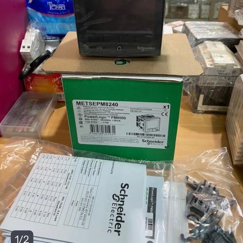 Jual METSEPM8240 PM8240/PM8000 POWER METER DIGITAL SCHNEIDER ORIGINAL ...
