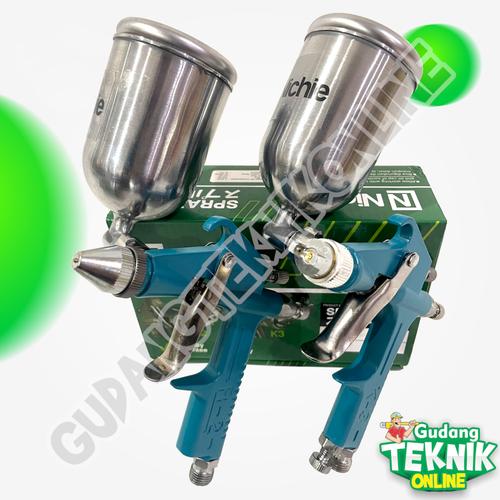 Jual Spray Gun Cat Tabung Atas 200cc R2 K3 NICHIE / Alat Semprot Semprotan Cet Spraygun Angin R ...