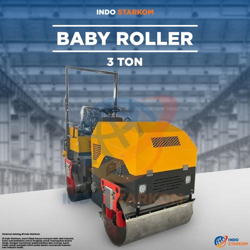 Jual Mesin Baby Roller Double Drum 3 Ton Mesin Pemadat Aspal 3Ton ...