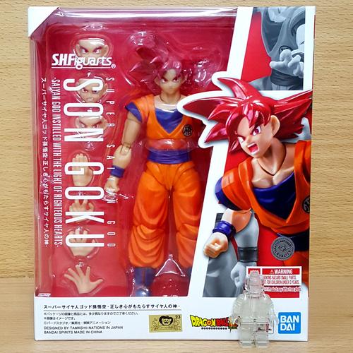 Promo S.H.Figuarts Son Goku Super Saiyan God -Instilled with The Light ...