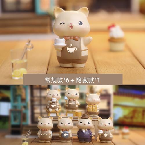 Jual Action figure Blindbox Kucing Cafe HARGA 1 KOTAK / FIGURE ...