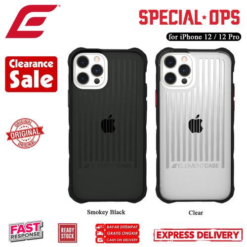 Promo Casing iPhone 12 / 12 Pro Element Case SPECIAL OPS - Clear Cicil ...