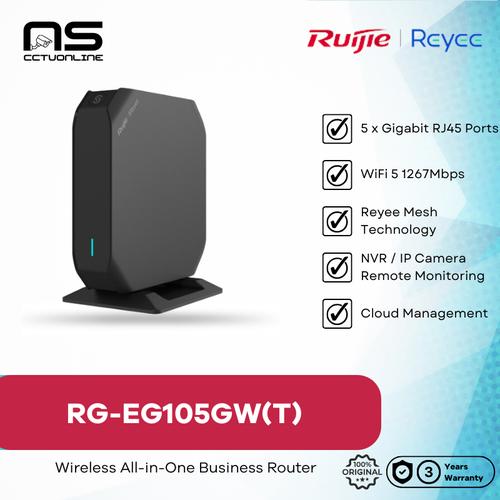 Jual Ruijie Reyee RG-EG105GW(T) Wireless Router Wi-Fi 5 1267Mbps - Kab ...