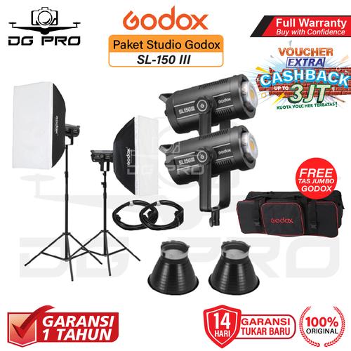Jual Paket Studio Godox SL-150III SL150III SL 150 Mark III - SL150 III ...