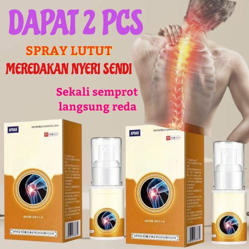 Promo [ LEBIH HEMAT DAPAT 2 PCS ] Semprotan Spray Kaki Pereda Nyeri ...
