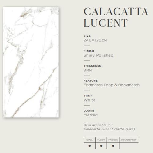 Jual GRANIT MERK QUADRA UK 240X120CM TIPE CALACATTA LUCENT UNTUK ...