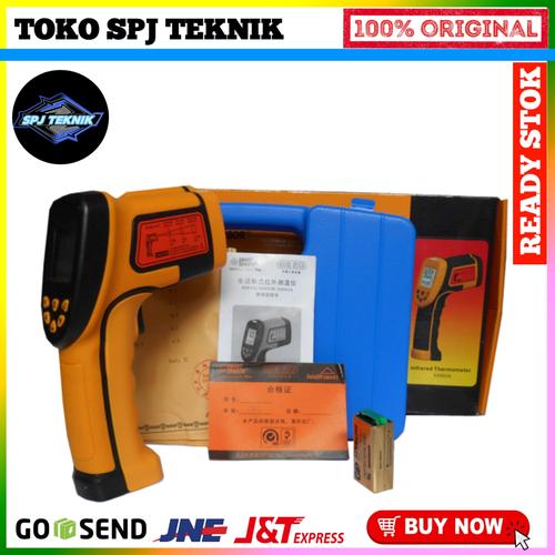 Jual Infrared Thermometer Sertifikat Kalibrasi Smart Sensor AS862A Gun ...