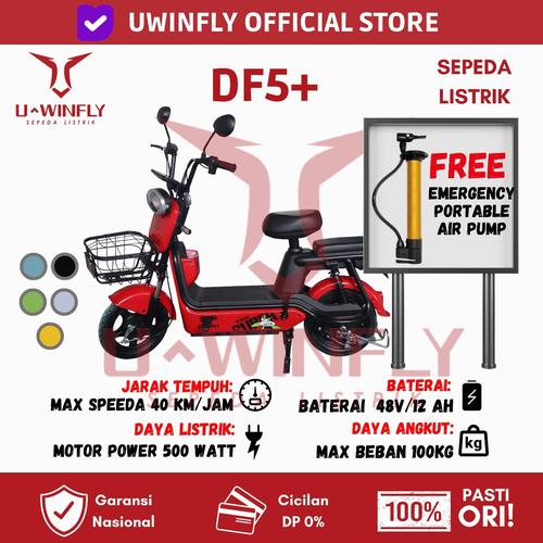 Promo Sepeda Motor Listrik Uwinfly Dragonfly 5+ Df5+ Df 5 + By Uwinfly ...