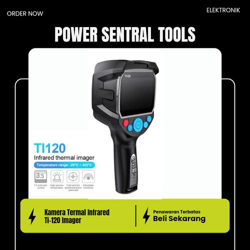 Jual Thermal Camera 3.5" Mestek TI120 Kamera Termal Infrared Ti-120 Imager - Jakarta Barat ...