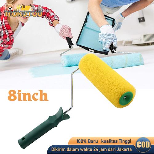 Jual Kuas Roll Cat Dinding 8inch Roll Tekstur Texture Motif Paint ...