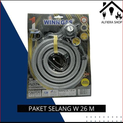Jual Paket Selang Regulator Winn Gas / Tekva Selang Paket Tekanan ...