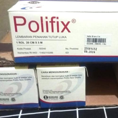 Jual Polifix 20 x 5 Lembaran Penahan Tutup Luka Plester - Jakarta Barat ...