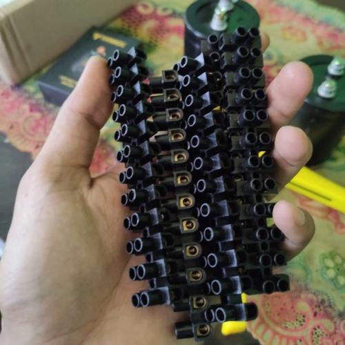 Jual Terminal Blok krustin 10mm 10A Terminal kabel 10 Ampere Hitam ...