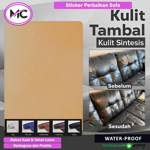 Jual Kulit Sintetis Tambal Sofa Stiker Leather PU Penambal Jok Motor ...