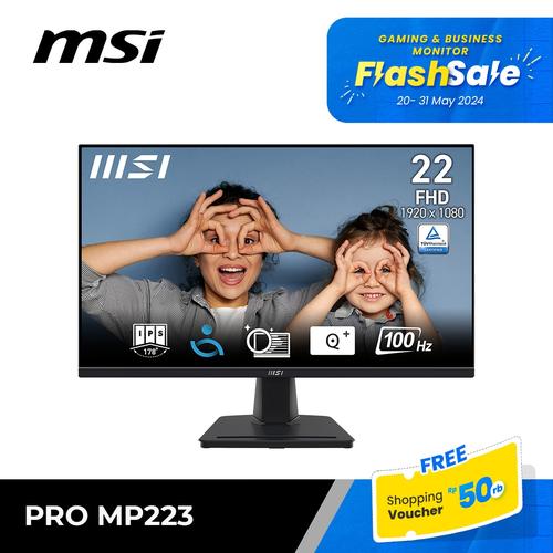 Promo Monitor MSI LED PRO MP223 - Full HD 22" Inch Cicil 0% 3x ...