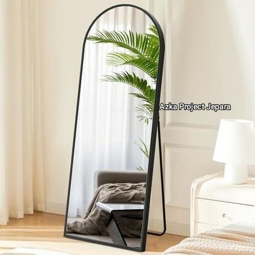Jual CERMIN BADAN STANDING MIROR FULL BODY FRAME KAYU JATI - Kab ...