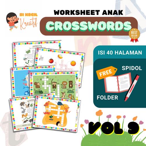 Jual Volume 9 - Crosswords - WORKSHEET BUKU BELAJAR AKTIFITAS DAN ...