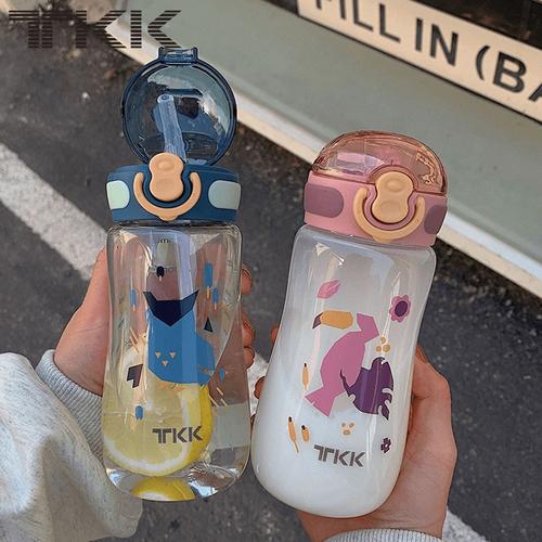 Jual TKK Botol Minum Anak Bpa Free Tritan 250/350ml Botol Anak Anti Tumpah - Hijau-350ml - Kab ...