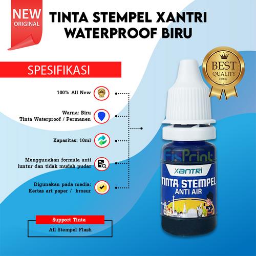 Jual Refill Ink Waterproof Stampel Stempel Stamp Flash Warna 10ml Tahan ...
