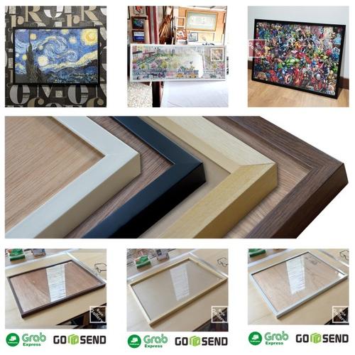 Jual Frame Akrilik B2 (51x72cm) Minimalis Blok 2x2cm Bingkai Acrilic ...