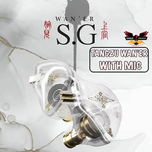 Promo Tangzu Wan Er WanEr SG 10MM PET Diaphragm Hi-Fi IEM Earphone with ...