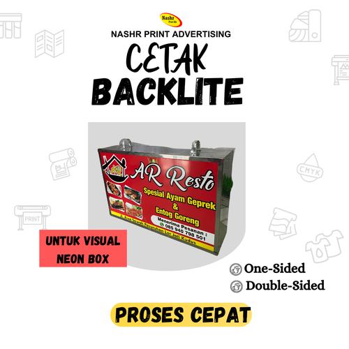 Promo CETAK BACKLITE NEON BOX CETAK BACKLITE BANNER OUTDOOR - ONE-SIDED ...