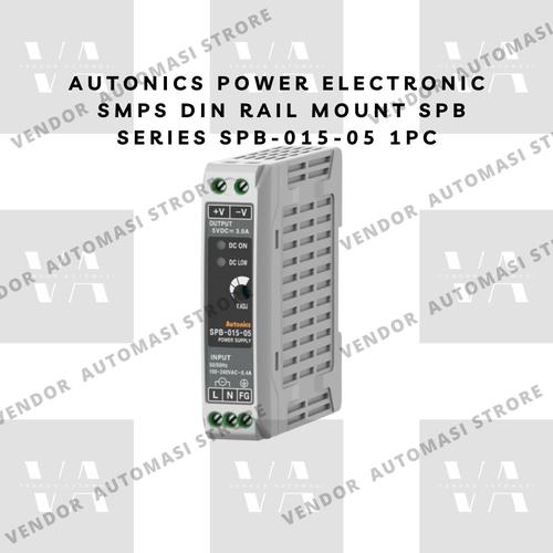 Jual Autonics Power Electronic SMPS Din Rail Mount SPB Series SPB-015 ...