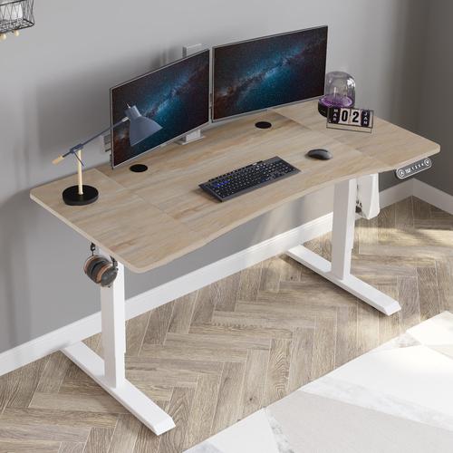 Promo 140CM 55" Sebuah meja yang dapat mengubah ketinggian U Shape ...