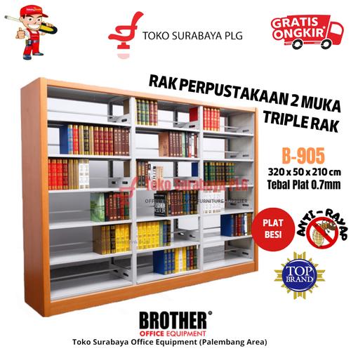 Jual Brother Lemari Perpustakaan Rak Perpustakaan Brother Rak Buku Plat ...