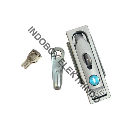 Jual Kunci Panel MS 713-1-L Push Lock 110x34mm Warna Silver Doff ...