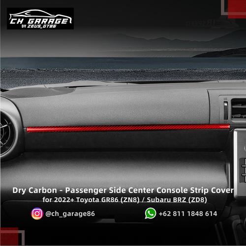 Jual Dry Carbon - Passenger Side Center Console Strip Panel Trim Cover ...