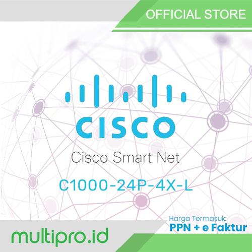 Promo Garansi Perpanjangan Smartnet Cisco Switch Catalyst C1000-24FP-4X-L 1 Tahun Cicil 0% 3x ...