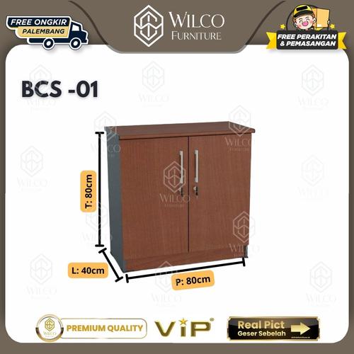 Jual Lemari Buku VIP BCS-01 / Rak Buku Minimalis / Rak Buku Pendek ...
