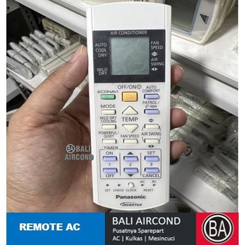 Jual Remot Kontrol Remote AC Panasonic Inverter Eco Patrol Econavi ...