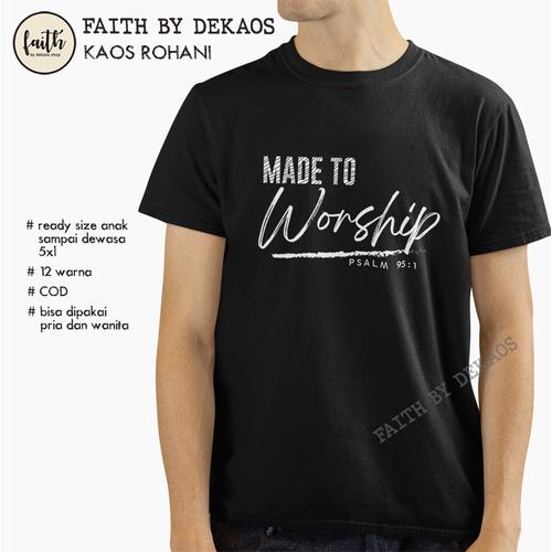 Jual DEKAOSSHOP kaos rohani kristen katolik pria wanita anak terbaru ...