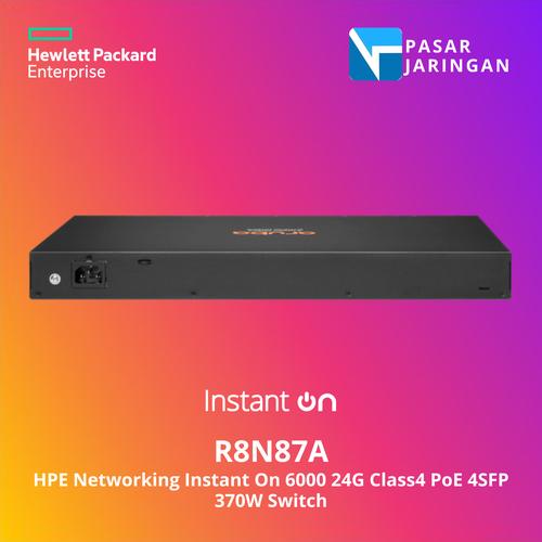 Jual R8N87A HPE Networking Instan On 6000 24G Class4 PoE 4SFP 370W ...