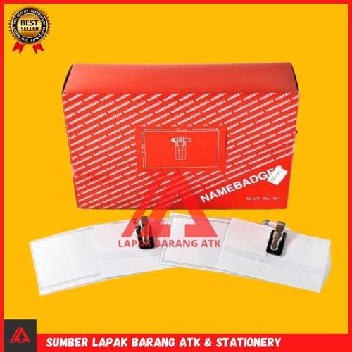 Jual name tag peniti penjepit buaya, / tanda peserta - Jakarta Selatan ...