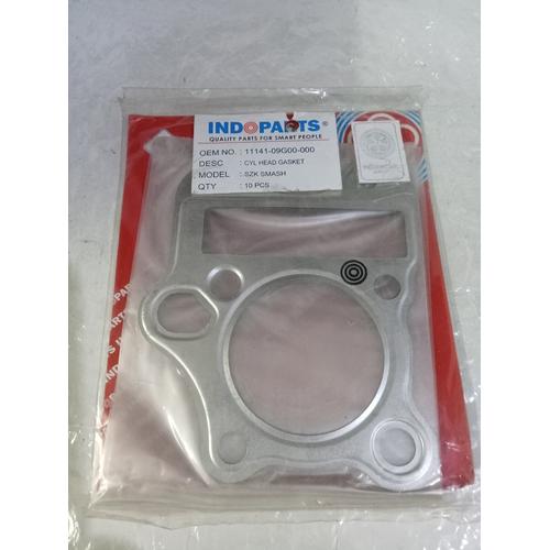 Jual GASKET CYLINDER HEAD MOTOR SUZUKI SMASH (ISI 10 PCS) INDOPARTS ...